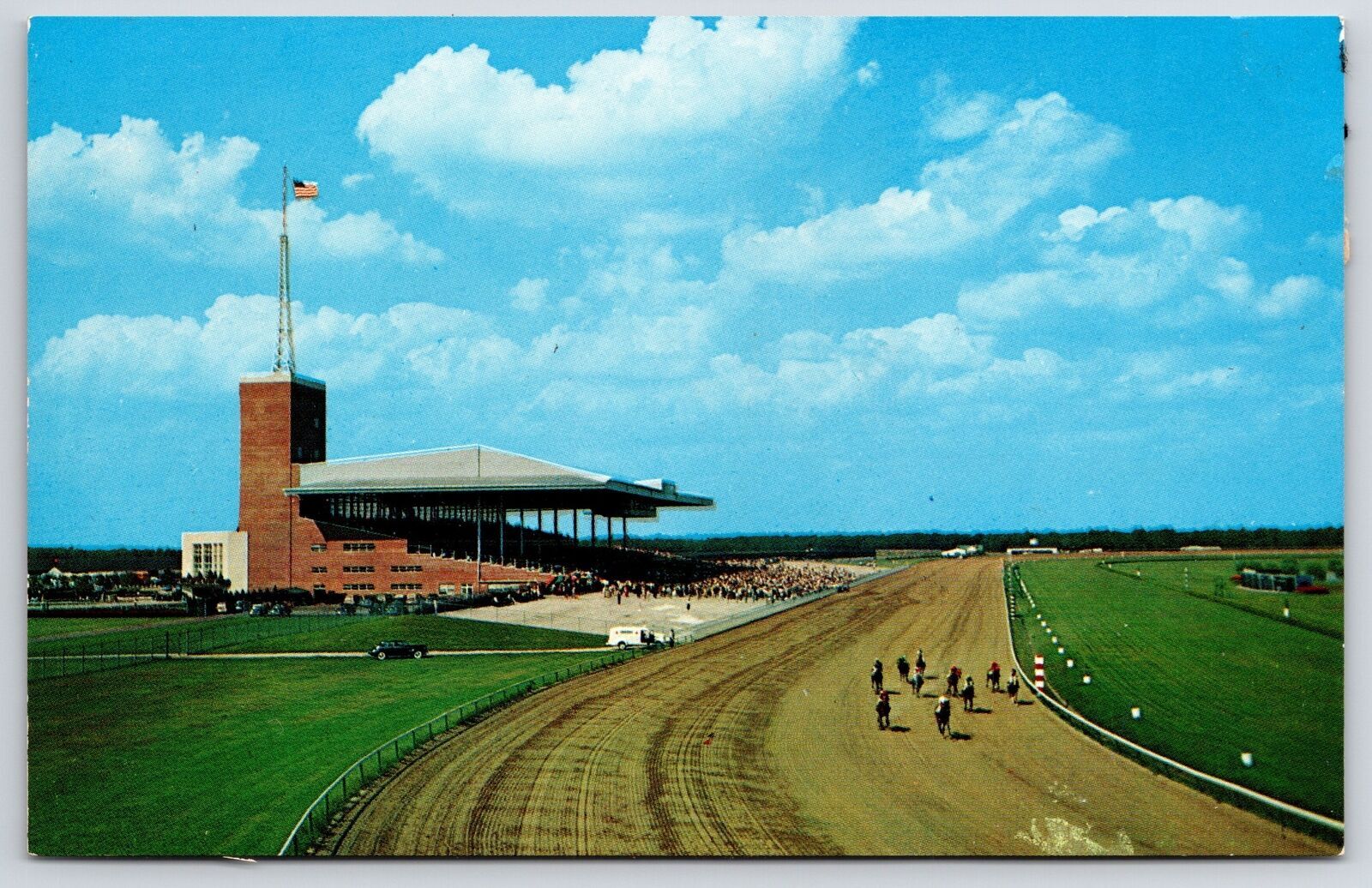 Atlantic City New Jersey Race Course On Black Horse Pike Wide Grounds ...