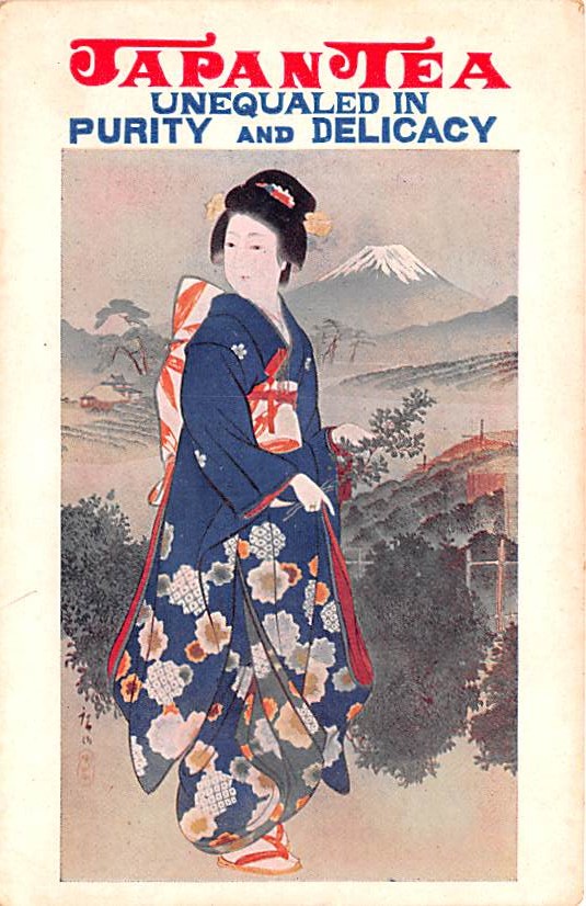 Japan Tea Advertising Unused | Topics - Advertising, Postcard / HipPostcard