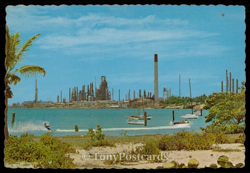 Aruba, Netherlands Antilles Lago Oil Refinery | Latin & South America ...
