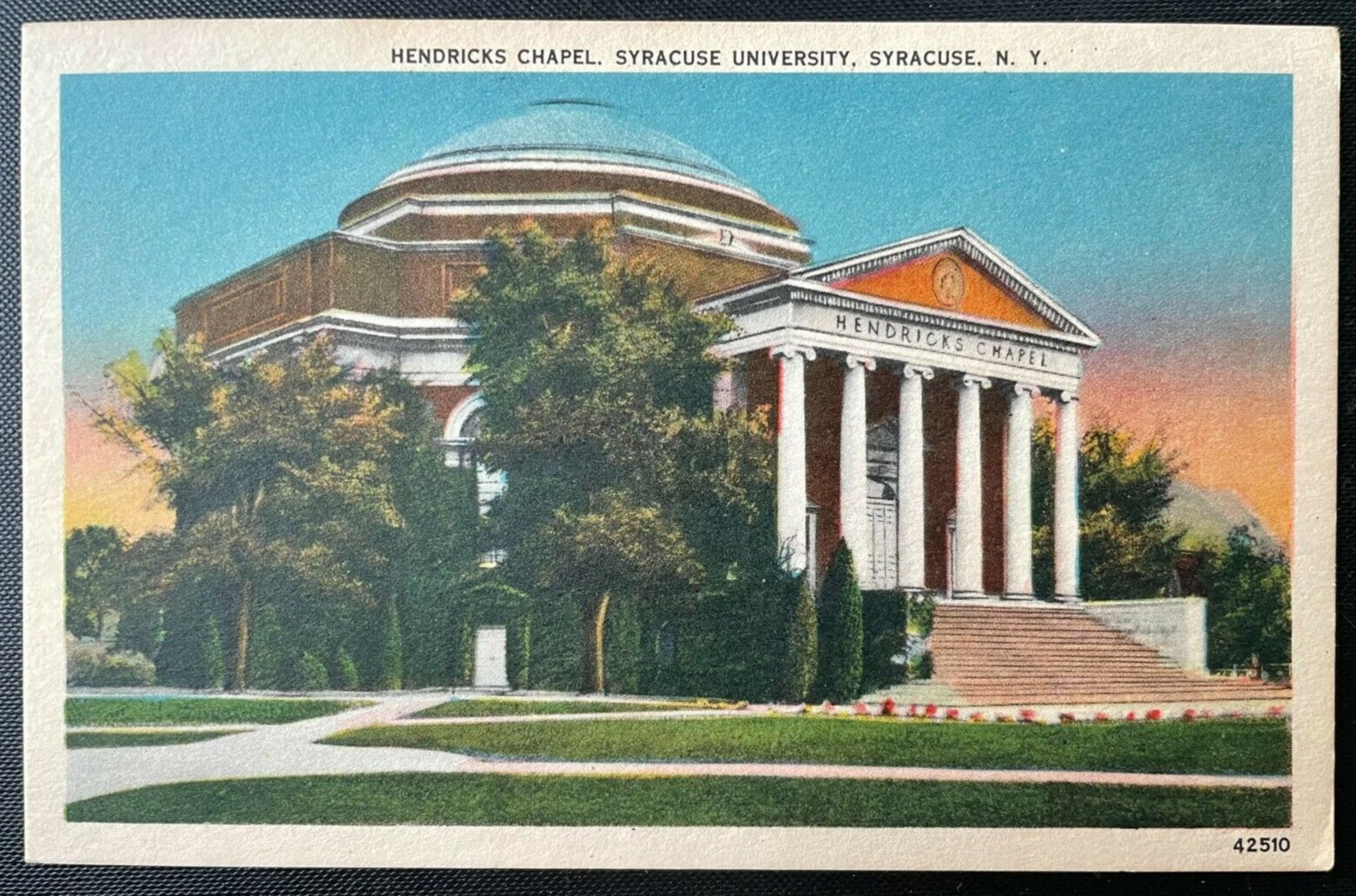 Vintage Postcard 1930-1945 Syracuse University Hendricks Chapel ...