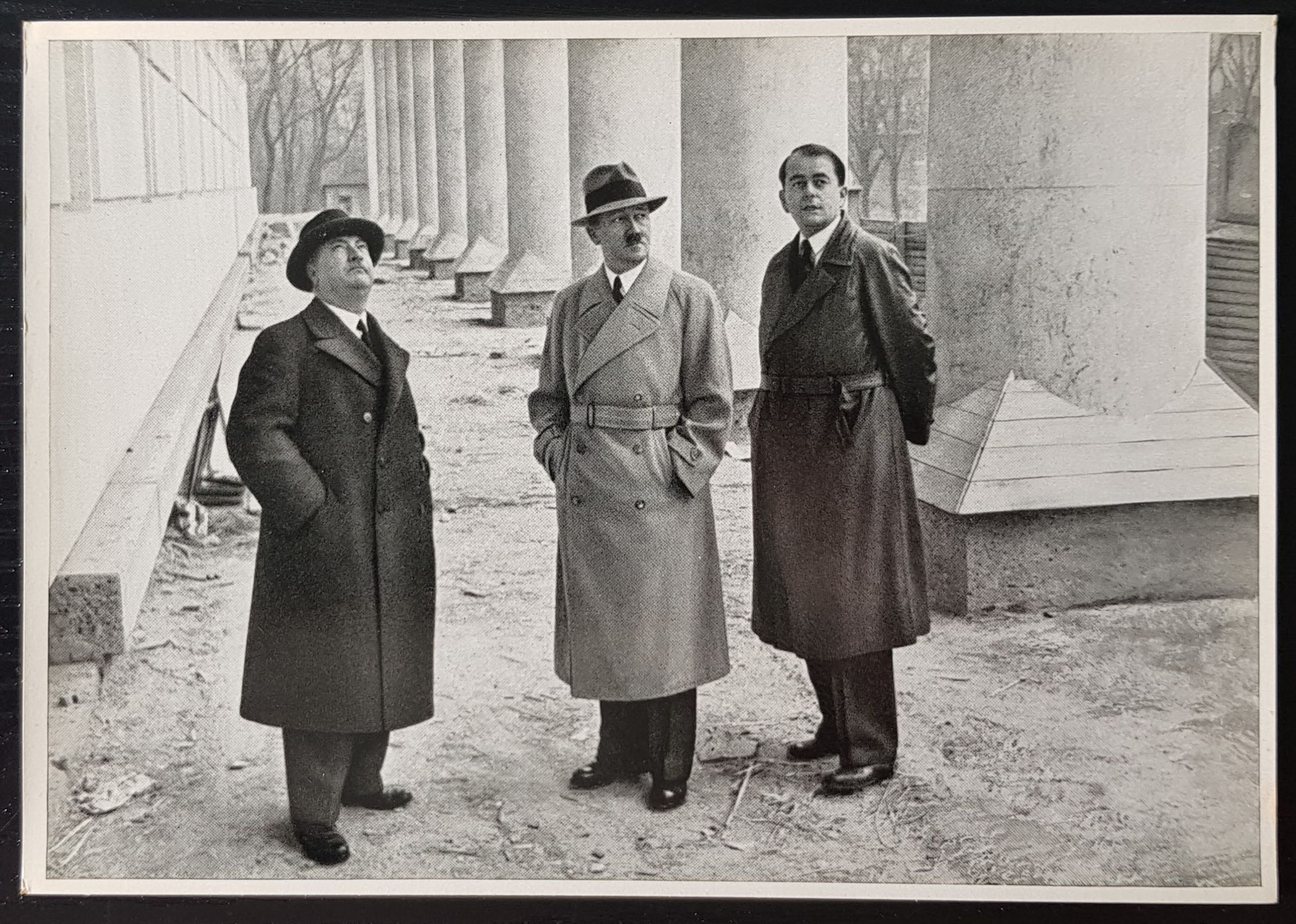 Third 3rd Reich Rare Large Format Collector Photo Card - Adolf Hitler ...