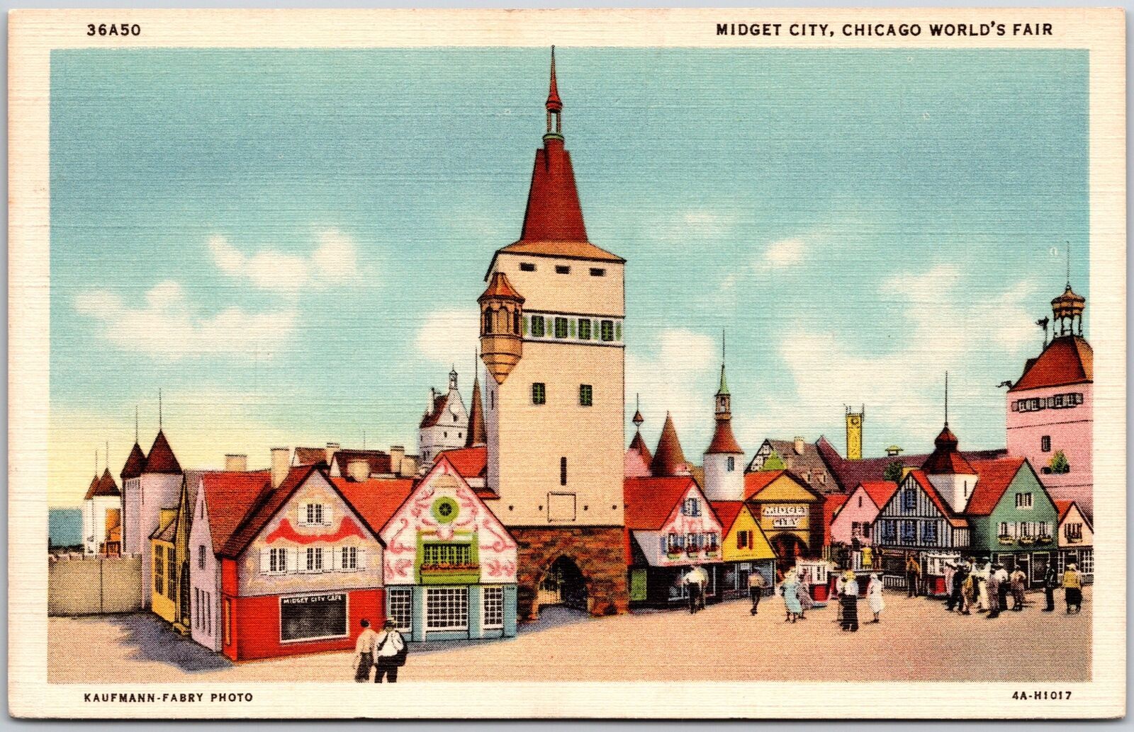 Midget City Chicago World's Fair Grounds Tiny Houses Illinois IL ...