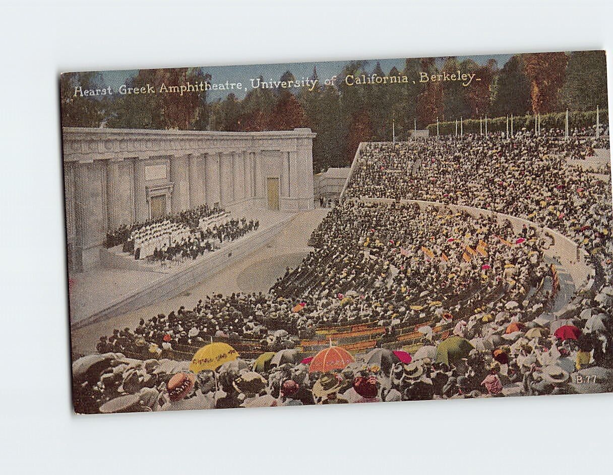 Postcard Hearst Greek Amphitheatre University of California Berkeley CA ...