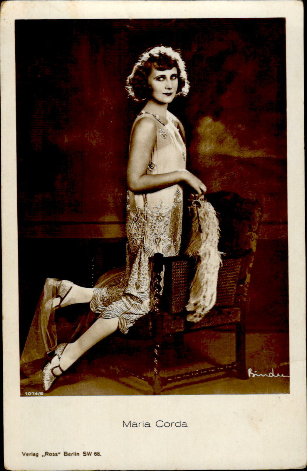 IMV00254 maria corda ross verlag germany actress film movie actor ...