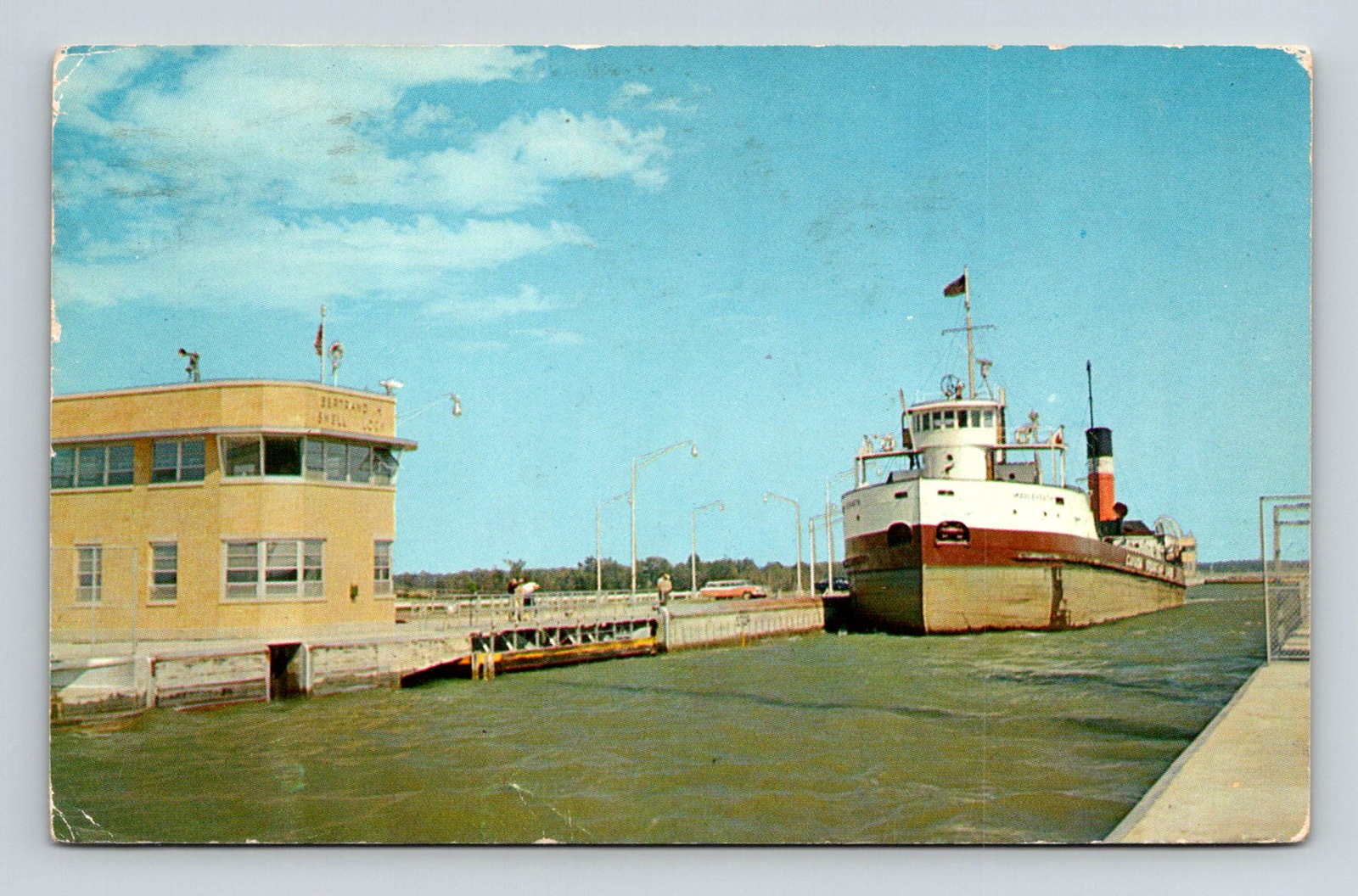 St Lawrence Seaway Power Project Canada Bertrand H Snell Lock Vintage ...