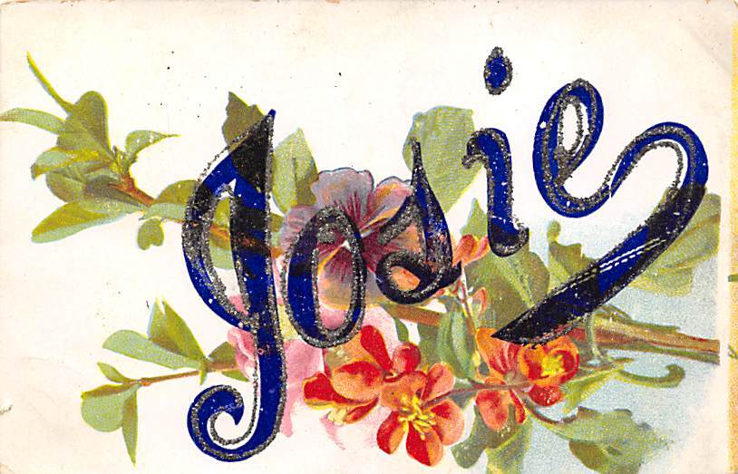 Josie Large Letter Unused | Topics - Other, Postcard / HipPostcard