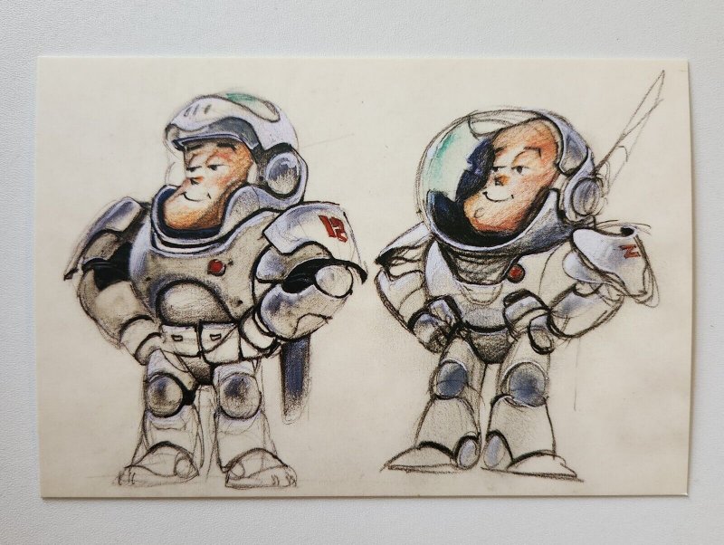 Buzz Lightyear Drawings Toy Story Concept Art by Nilo Rodis Pixar ...