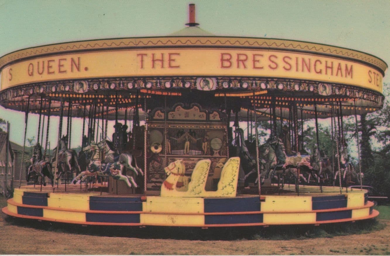 Bressingham Steam Roundabout Fairground Ride Postcard | Topics - Other ...