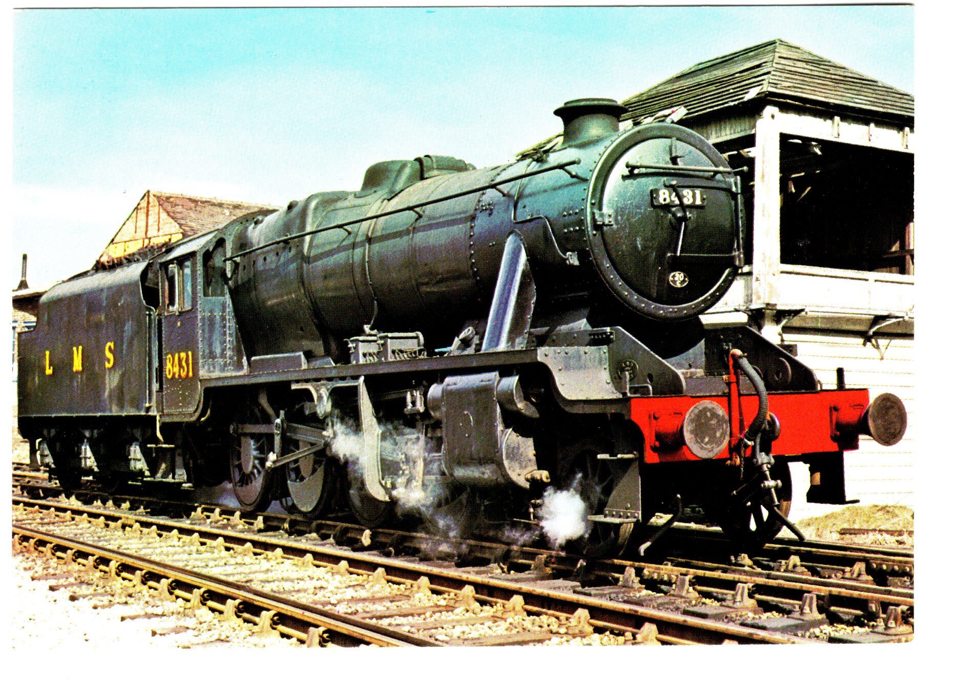 LMS Railway Train, Keighley and Worth Valley Railway | Topics ...