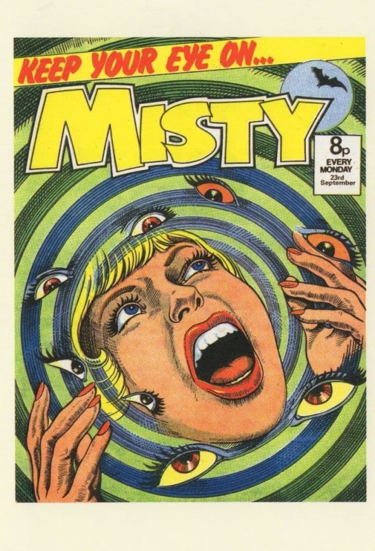 Hypnosis Witch Hypnotic Eyes Spell Of Horror Girls 1970s Comic Book ...