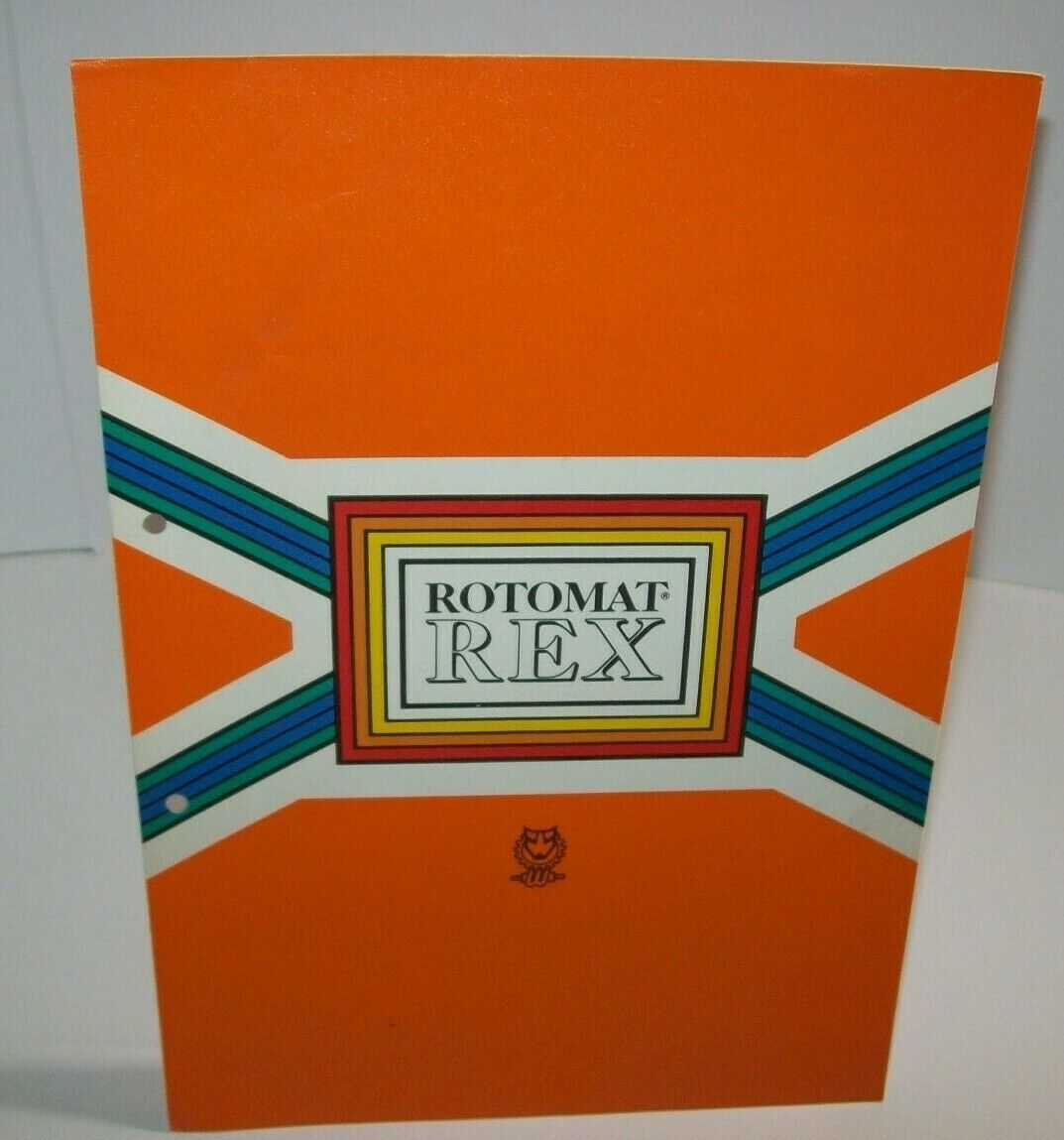 Rotomat Rex FLYER Gunter Wuff Original Slot Machine German Text Foldout ...