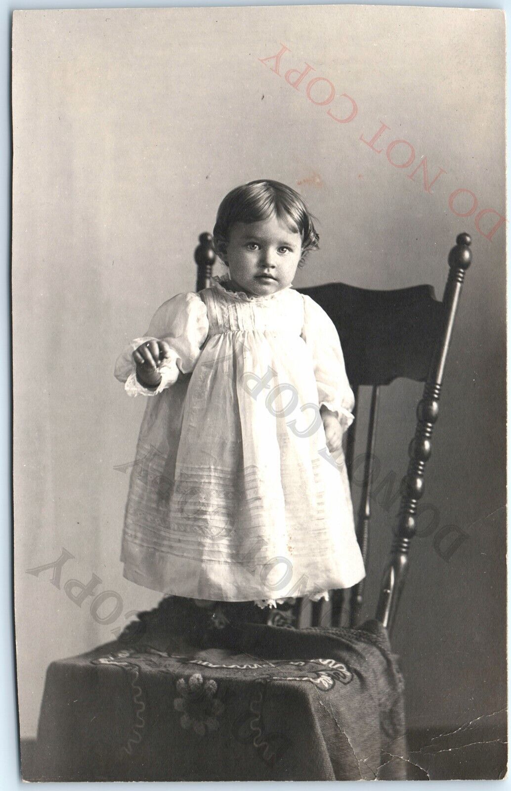ID'd c1910s Isabel, KS Adorable Baby Girl RPPC Real Photo Helen V ...