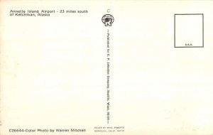 Ketchikan Alaska Annette Island Airport Birdseye View Vintage Postcard ...