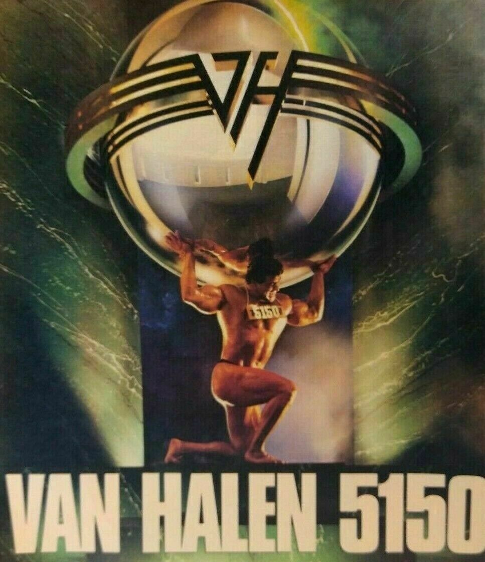 Van Halen 5150 Music Magazine Album AD 1986 Vintage Artwork Hard Rock ...