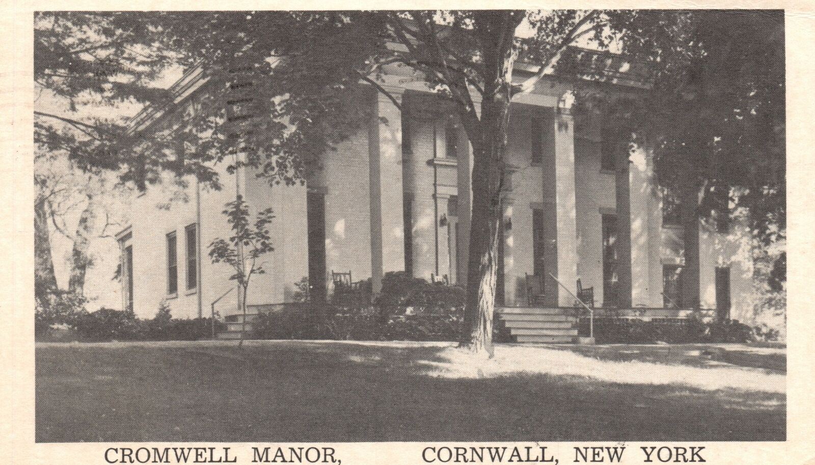 Vintage Postcard 1930's David Cromwell Manor Historic Inn Cornwall New ...