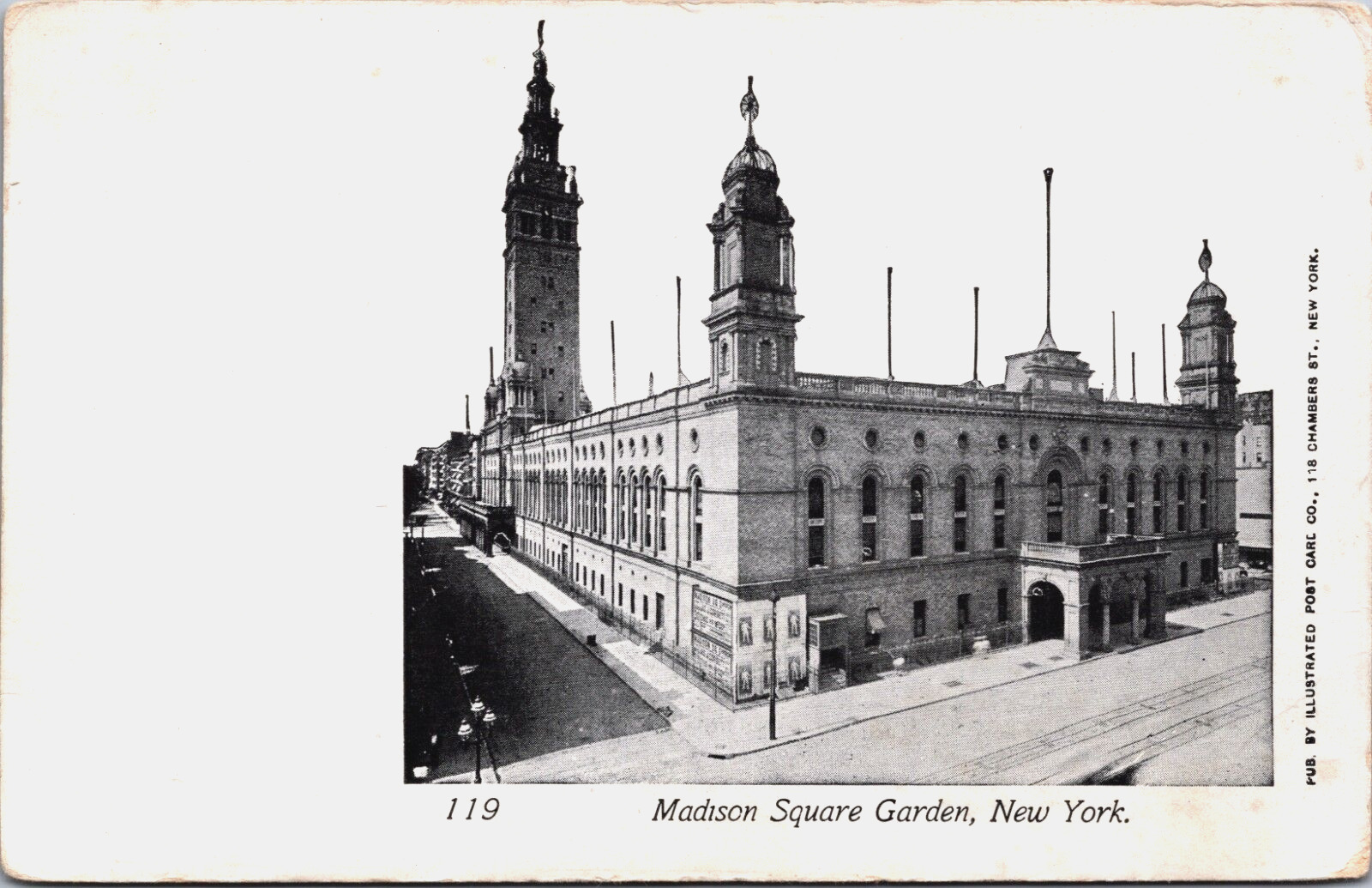 Madison Square Building New York City Vintage Postcard C082 | United ...