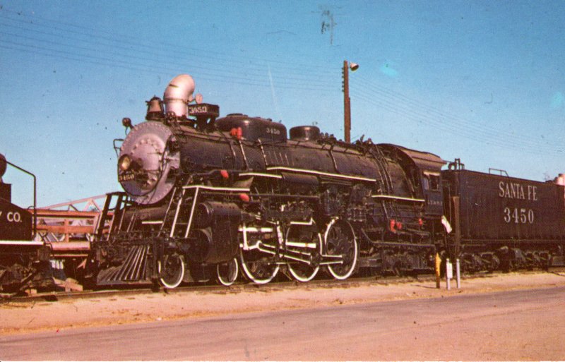Santa Fe 3450 Hudson LA County Fairgrounds Rail Giants Museum Pomona ...