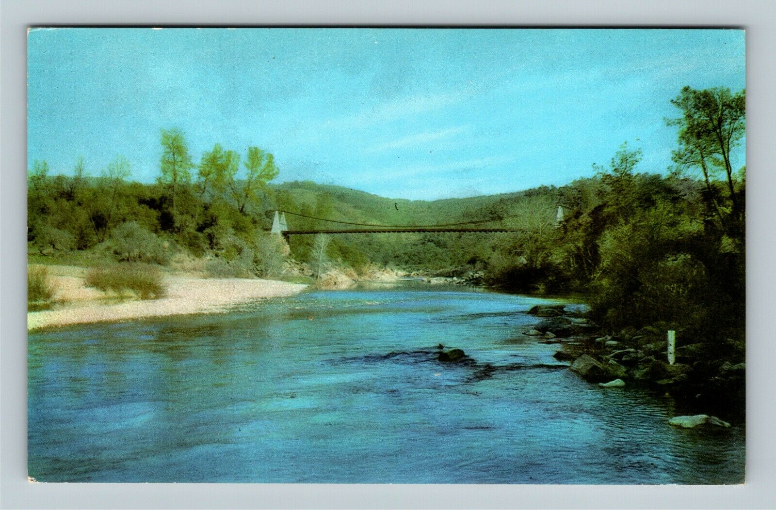 Coloma CA, American River, Bridge, Union Oil Company, Chrome California ...