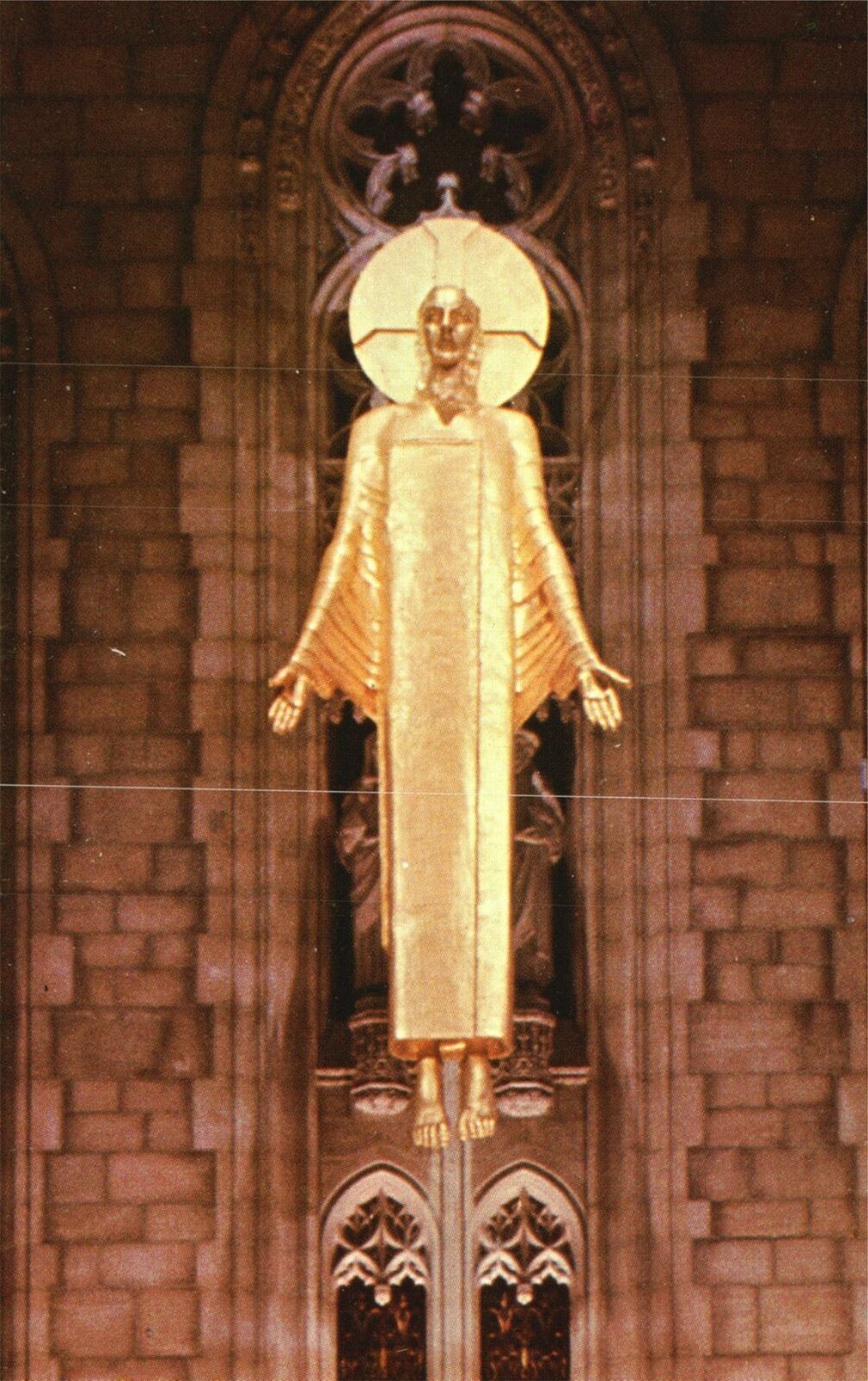 Vintage Postcard Christ in Majesty by Sir Jacob Epstein Second Gallery ...