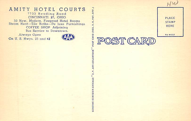 Amity Hotel Courts Cincinnati, Ohio OH | United States - Ohio ...
