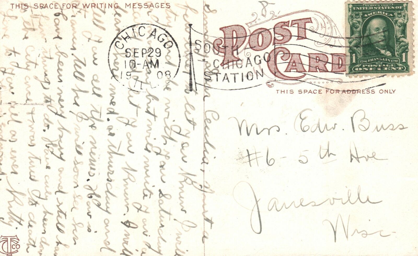 Vintage Postcard 1908 White City Panorama Buildings Square Chicago ...