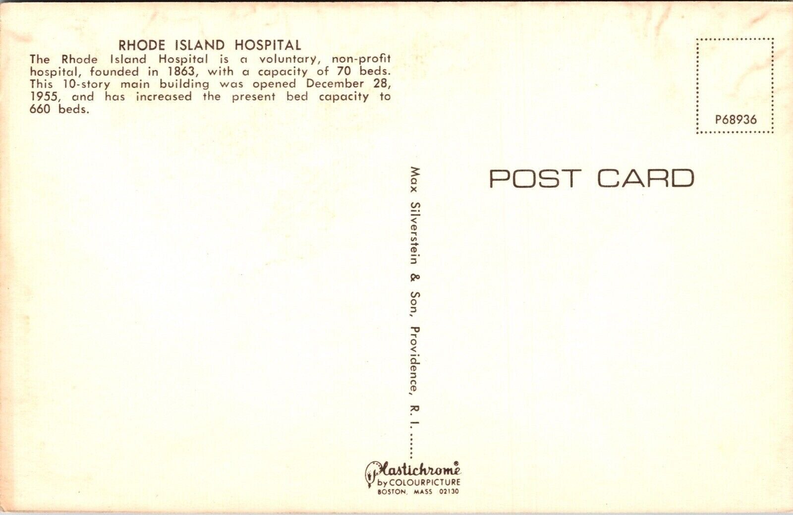 Rhode Island Hospital Street View Fall Autumn Medical Building UNP VNG ...