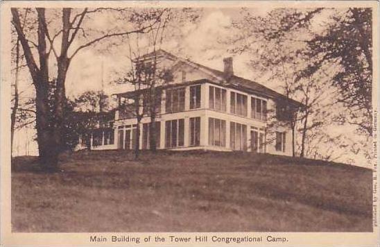Michigan Main Building Of The Tower Hill Congregational Camp | United ...