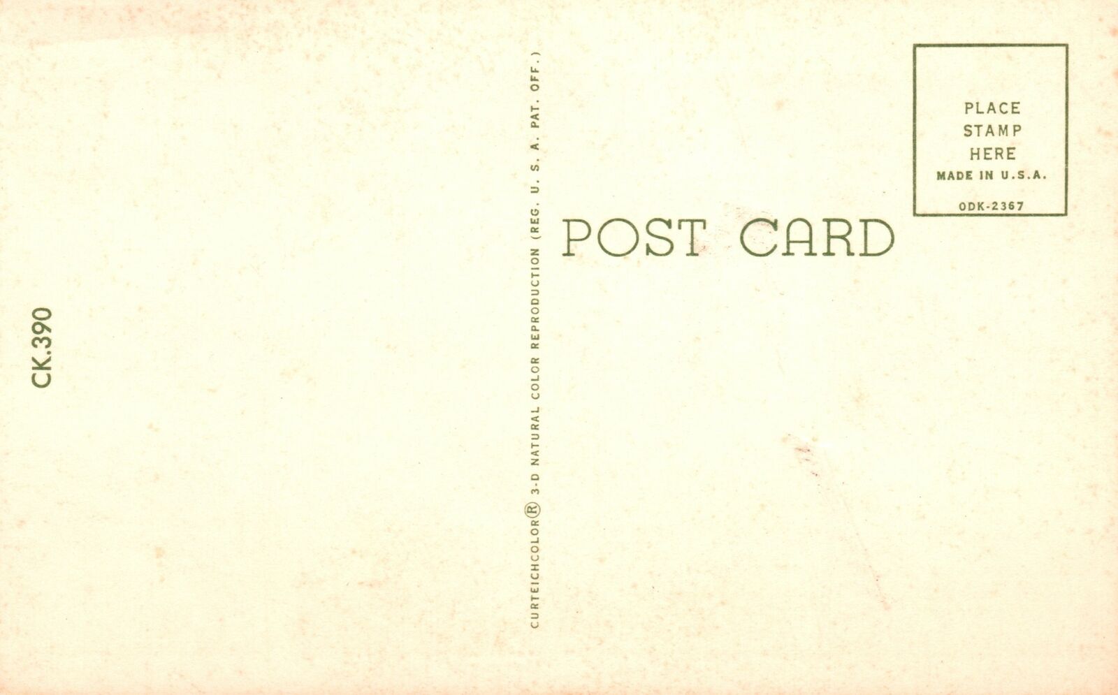 Vintage Postcard 1920's Rustic Setting Four Season Autumn Color Trees ...