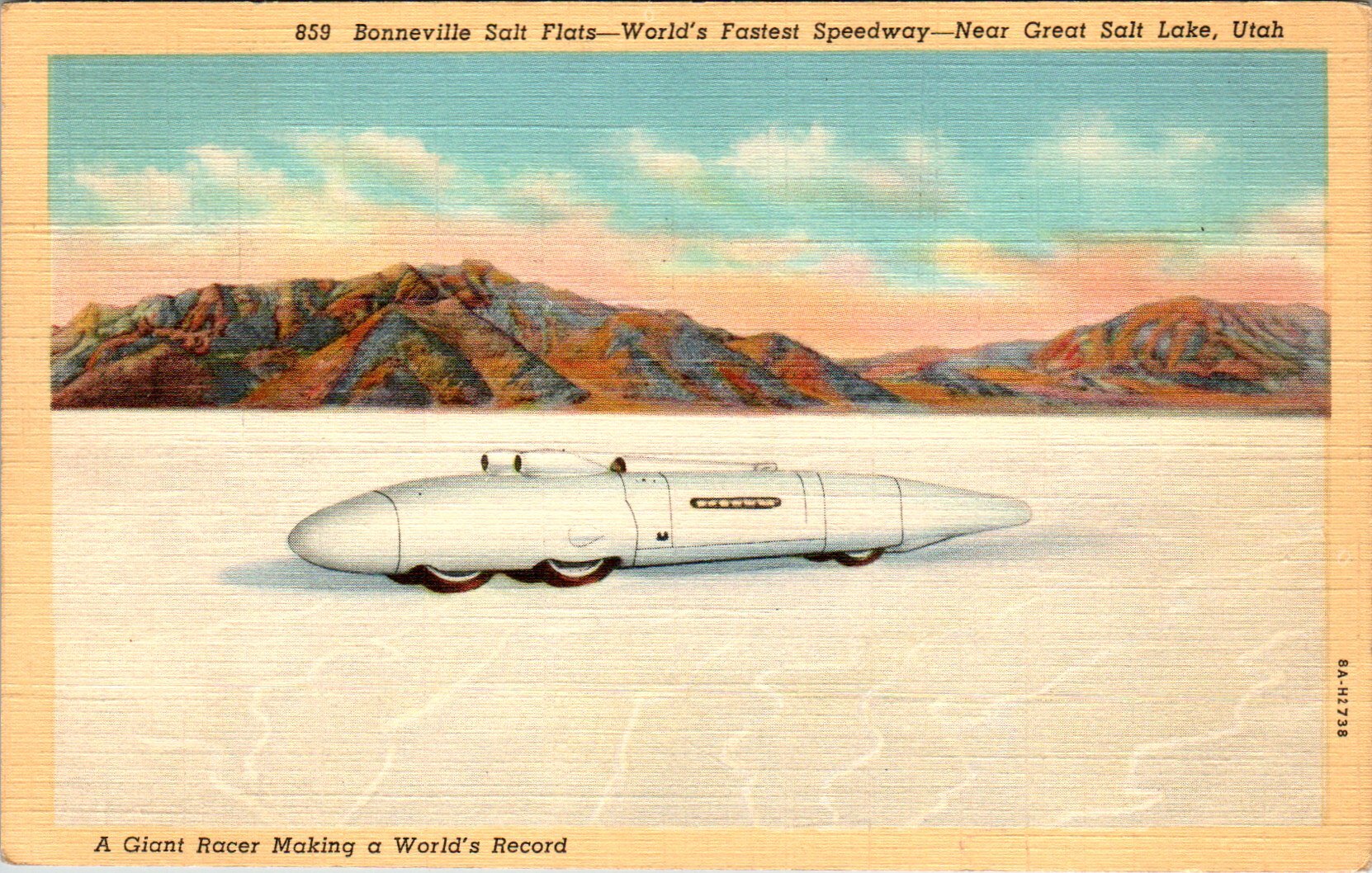 Giant Racer,Bonneville Salt Flats,Near Great Salt Lake,UT | United ...