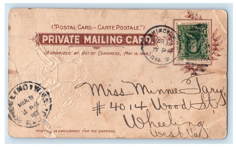 1905 Eagle, US Flag, Treasury Department, South Front Washington ...