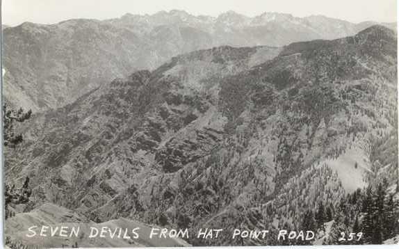RP of Seven Devils Idaho from Hat Point Road Oregon | United States ...
