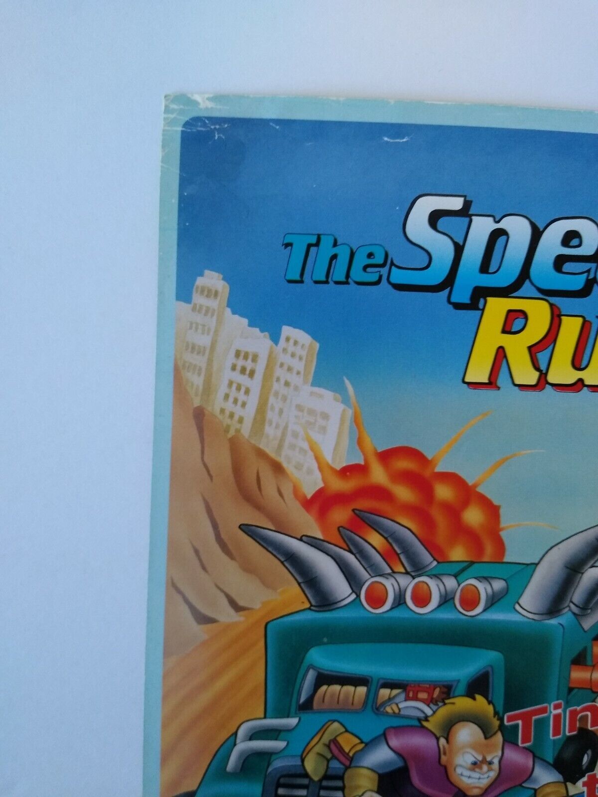 The Speed Rumbler Arcade FLYER 1986 Original Retro Video Game Art Print ...