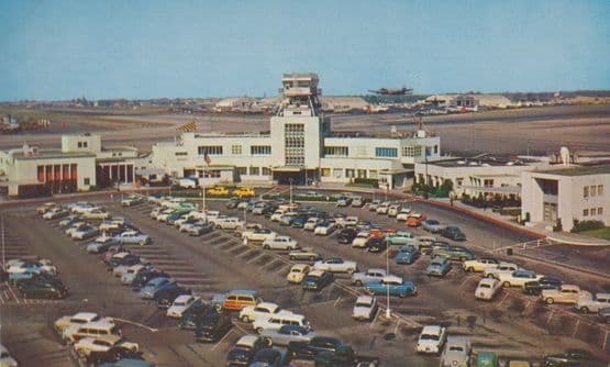 Lockheed Air Terminal Burbank California Aircraft Factory 1960s Airport ...