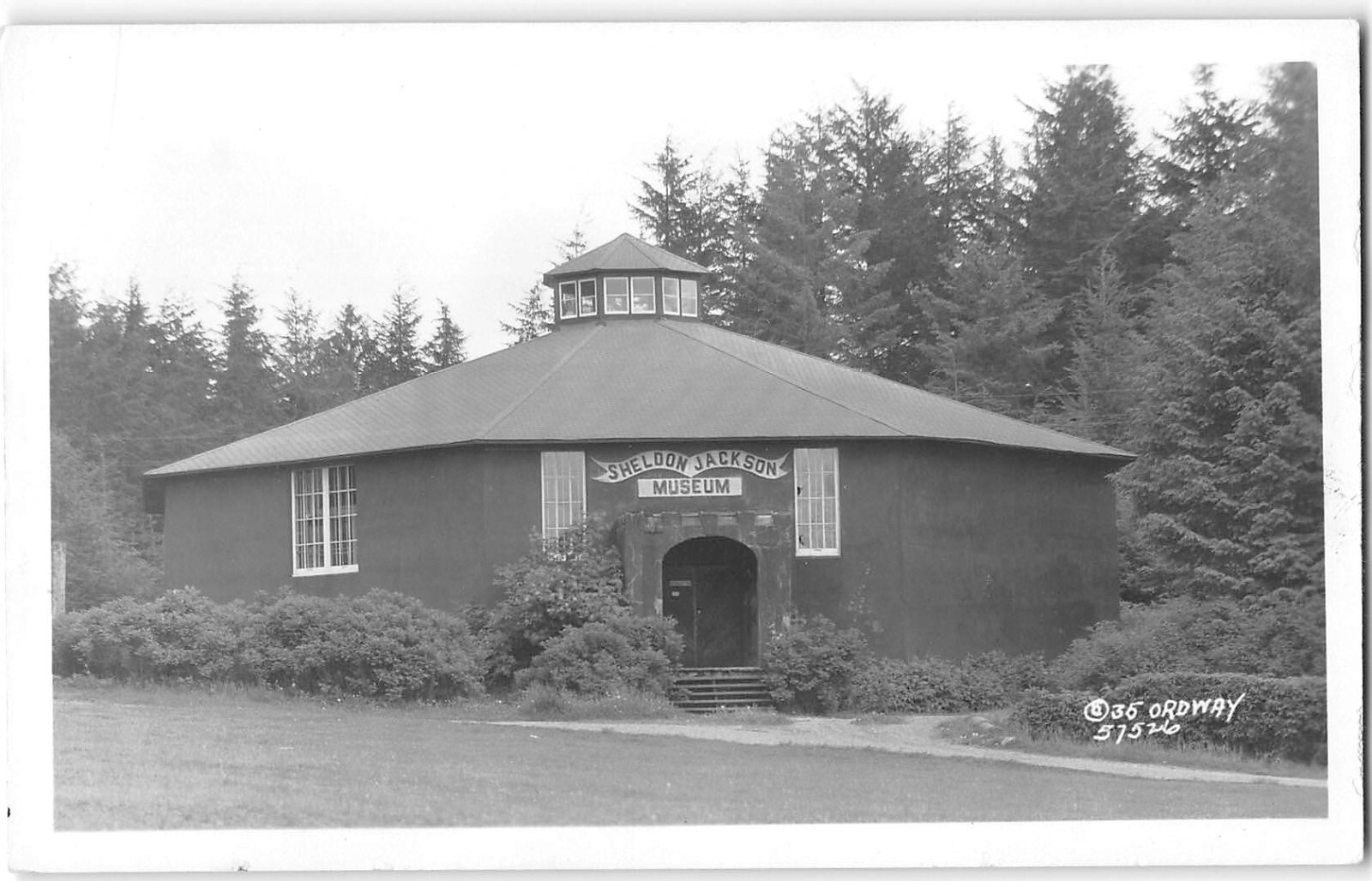 RPPC SHELDON JACKSON MUSEUM Sitka, Alaska State Museum Vintage Postcard ...