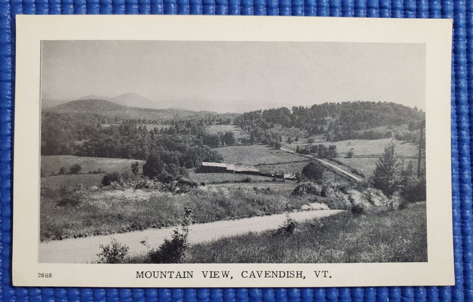 Vintage Mountain View Cavendish Vermont VT Postcard | United States ...