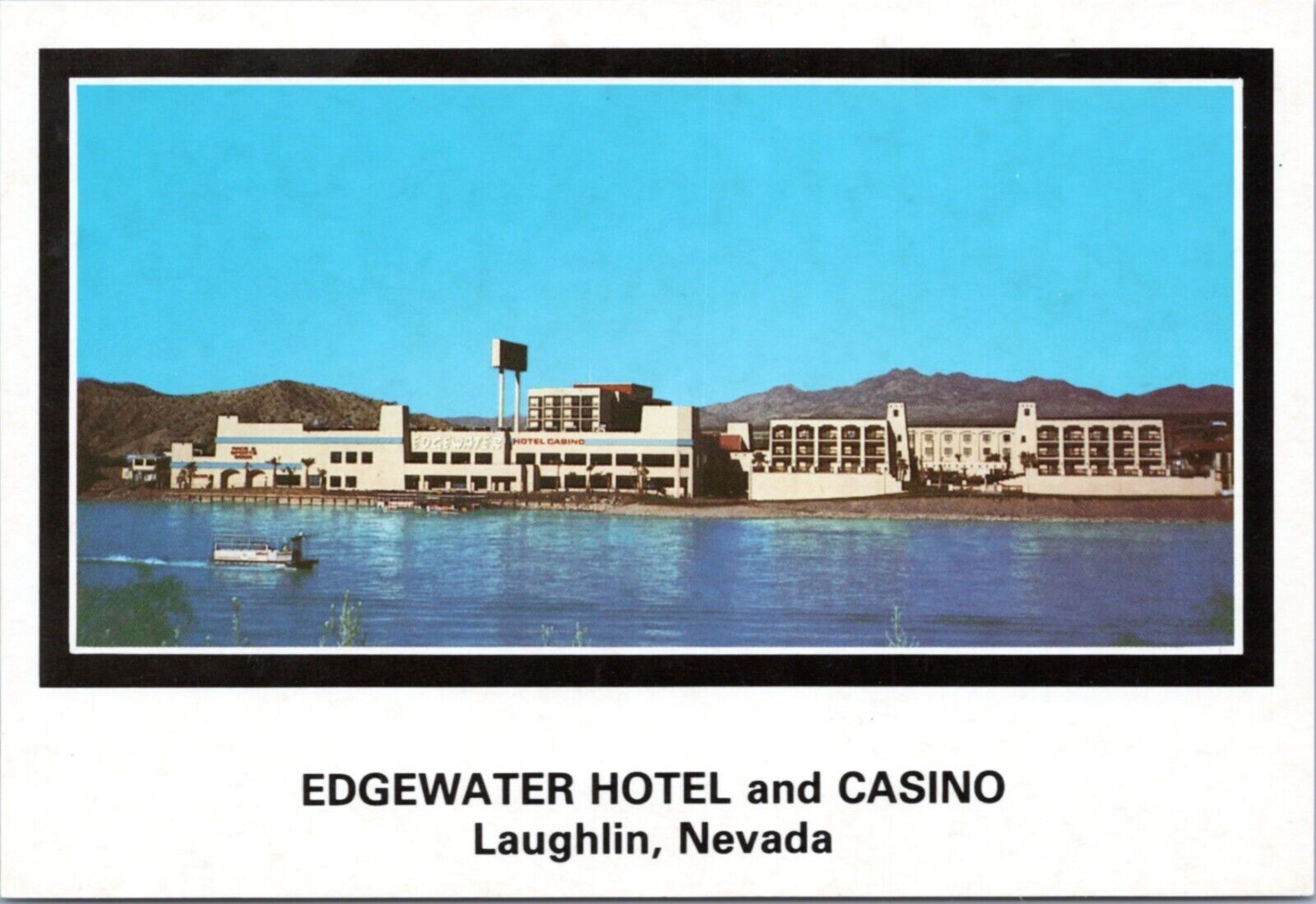 Postcard NV Laughlin - Edgewater Hotel and Casino | United States ...
