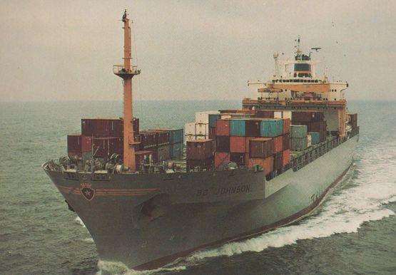 SS Bo Johnson Ship Johnsons Line Photo Rare Postcard | Topics ...