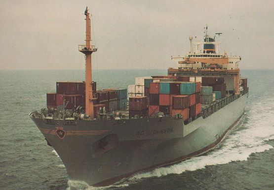 SS Bo Johnson Ship Johnsons Line Photo Rare Postcard | Topics ...