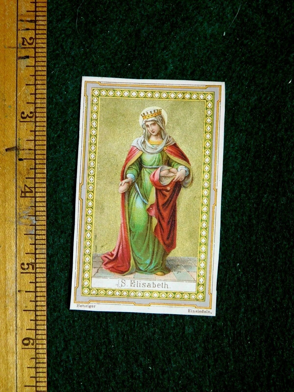 Lovely Virgin Mary Handing Out Loaves of Bread, Gilt Einsiedein ...