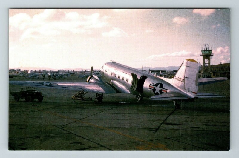 Airplane, Douglas C-47 Gooney Bird Vintage Chrome Postcard | Other ...