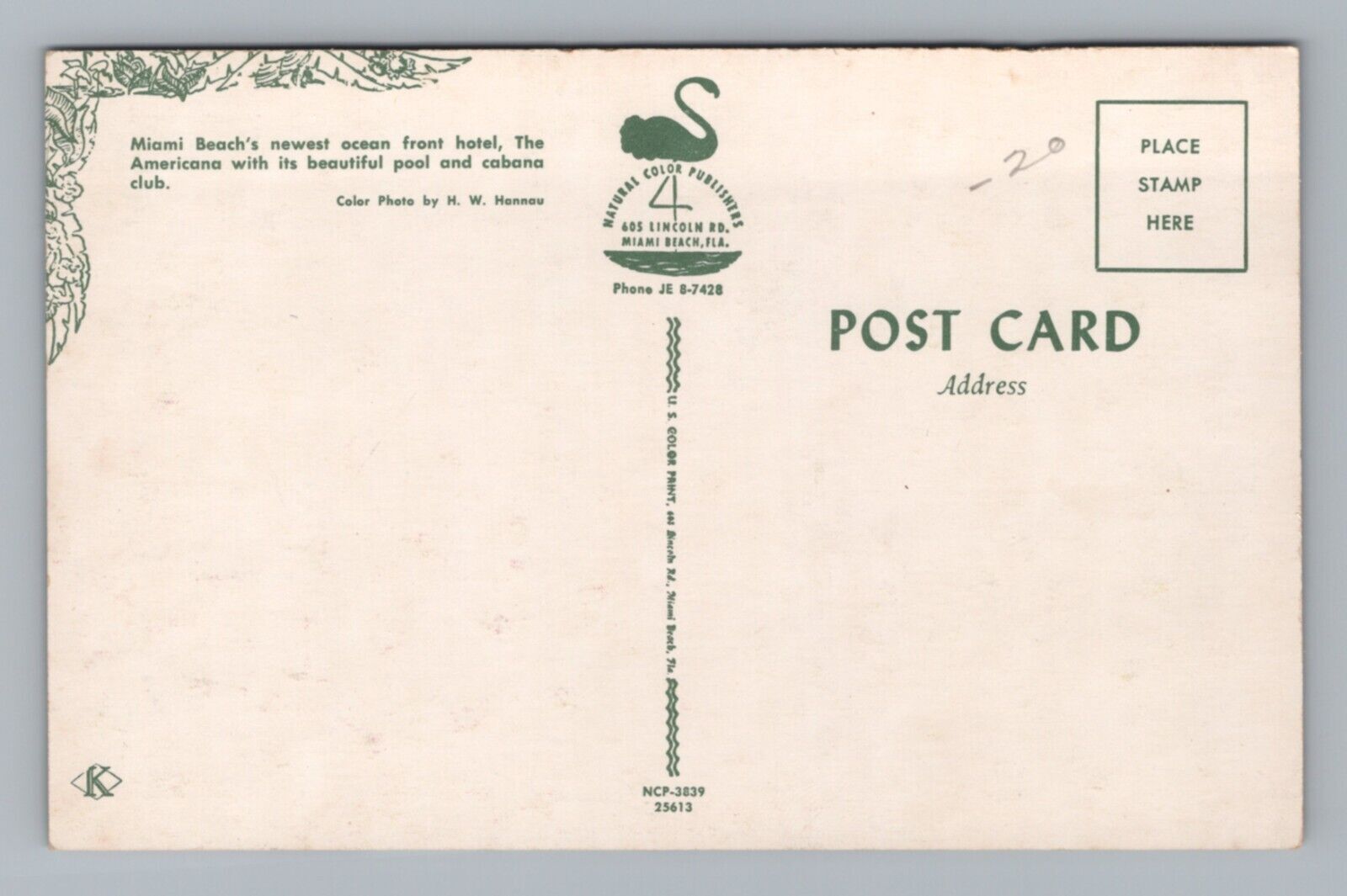 Miami Beach's Newest Ocean Front Hotel, The Americana, Miami, Florida ...