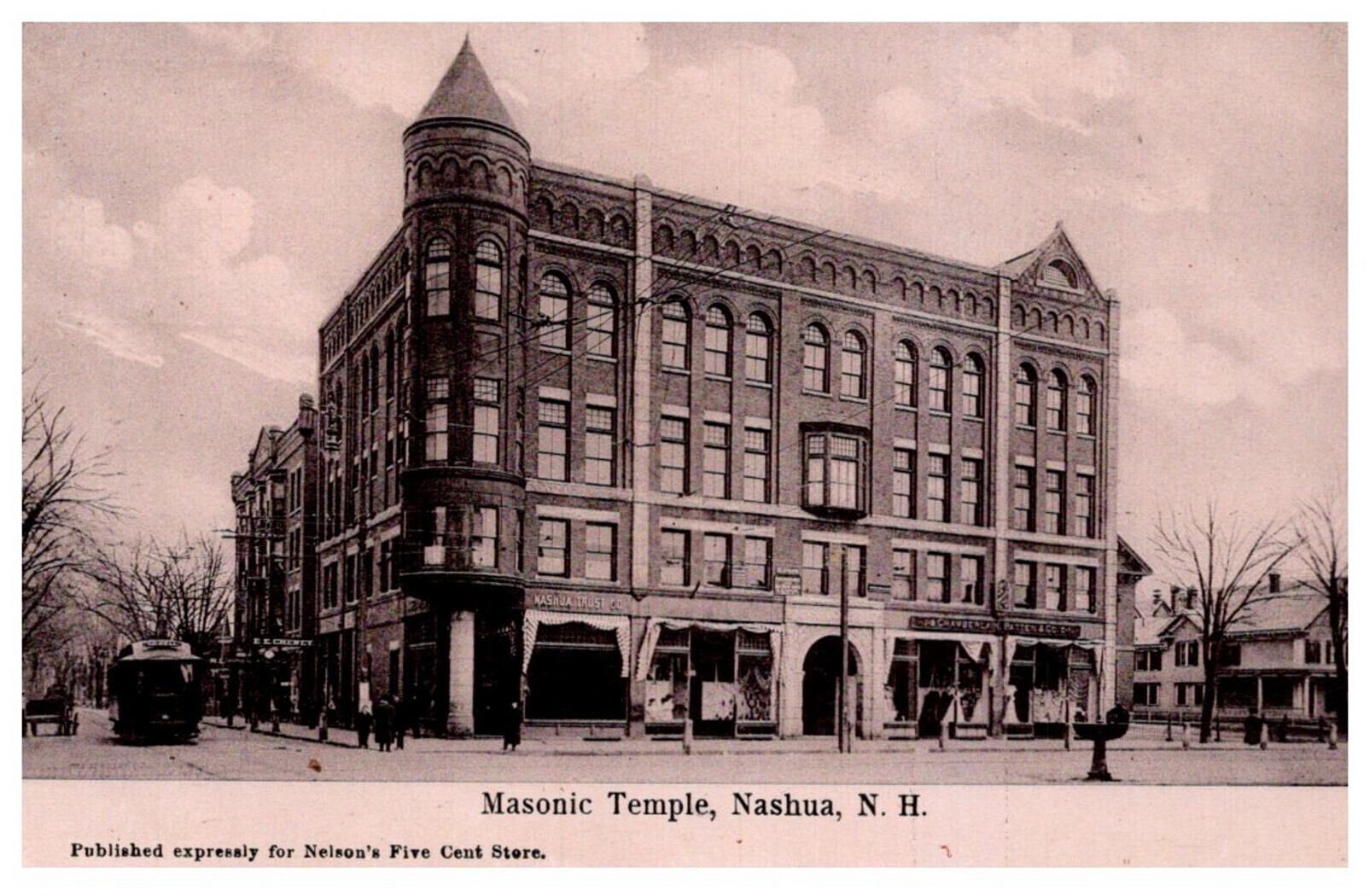 New Hampshire Nashua Masonic Temple | United States - New Hampshire ...