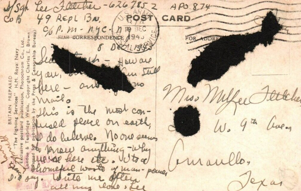 RPPC Photo British Royal Navy HMS Renown Firing Canon Broadside War ...