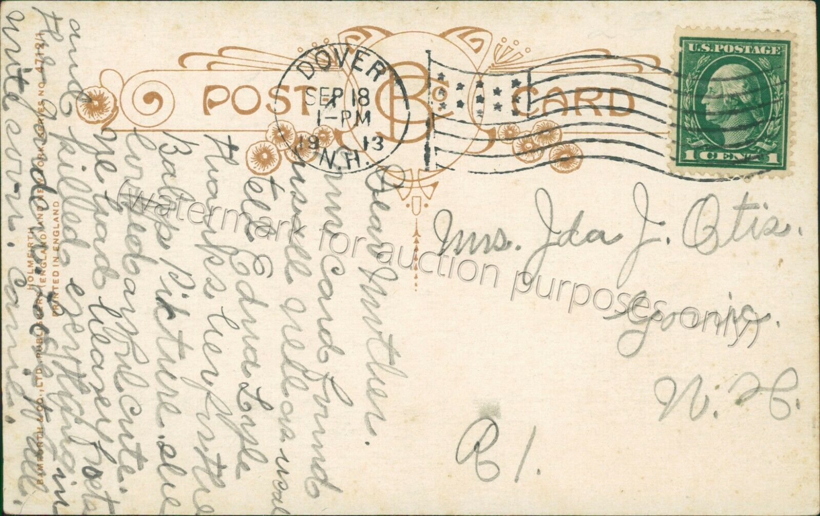 Set of 3 Bamforth postcards: Rock of Ages Song / Artwork + Poems ...