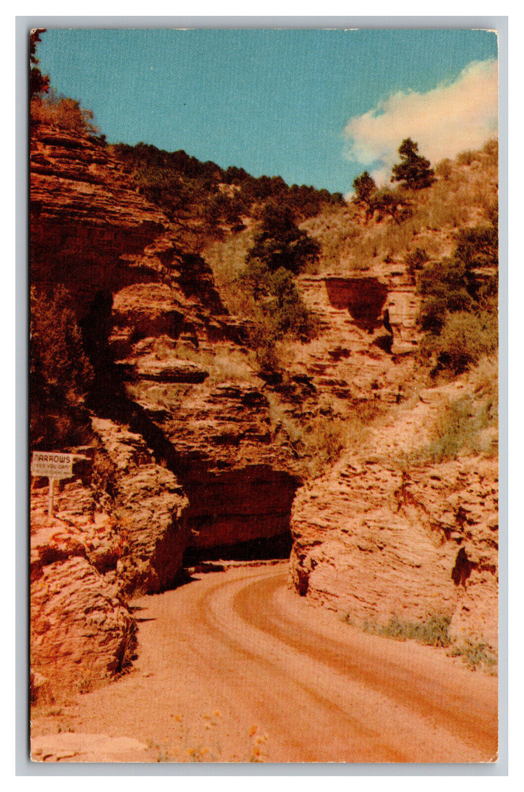 The Narrows Cave Of The Winds Manitou Springs Colorado Scenic Postcard ...
