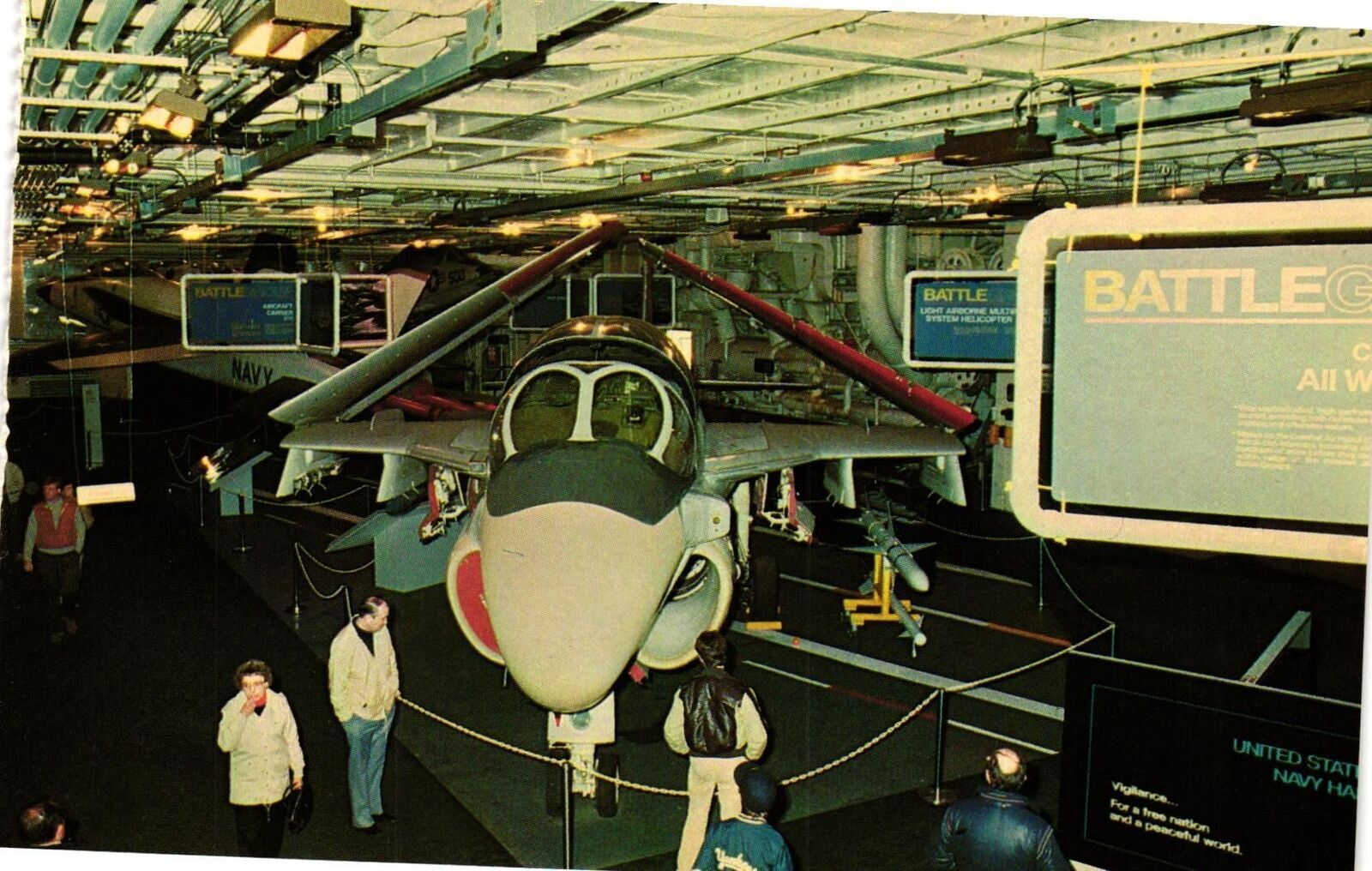 Vintage Postcard- USS Intrepid, US Navy Hall | United States - Other ...