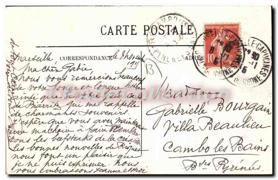 Postcard A former Marseille Cassis Calanque de Port-Miou | Europe ...