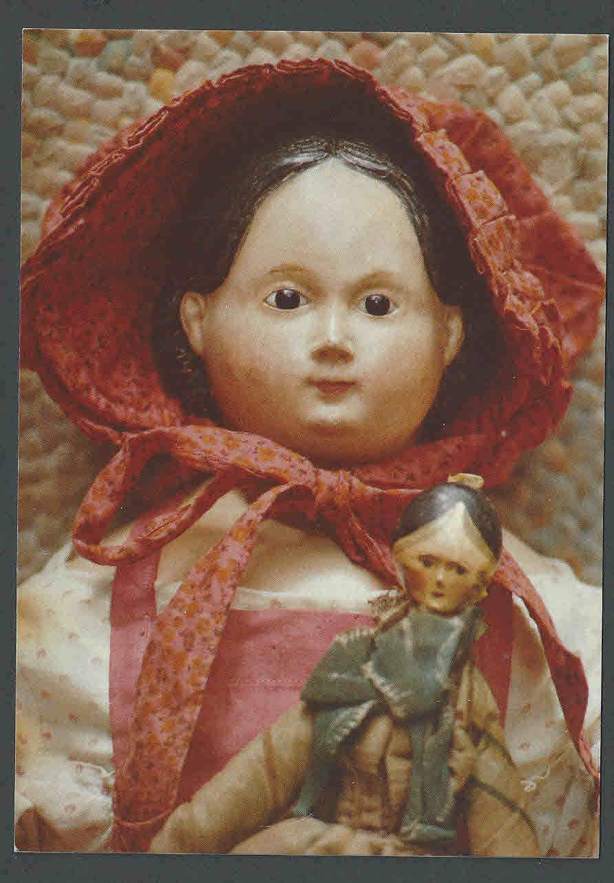 1985 PPC* 1850's Pre-greiner Doll Made By Ludwig Greiner Philadelphia ...