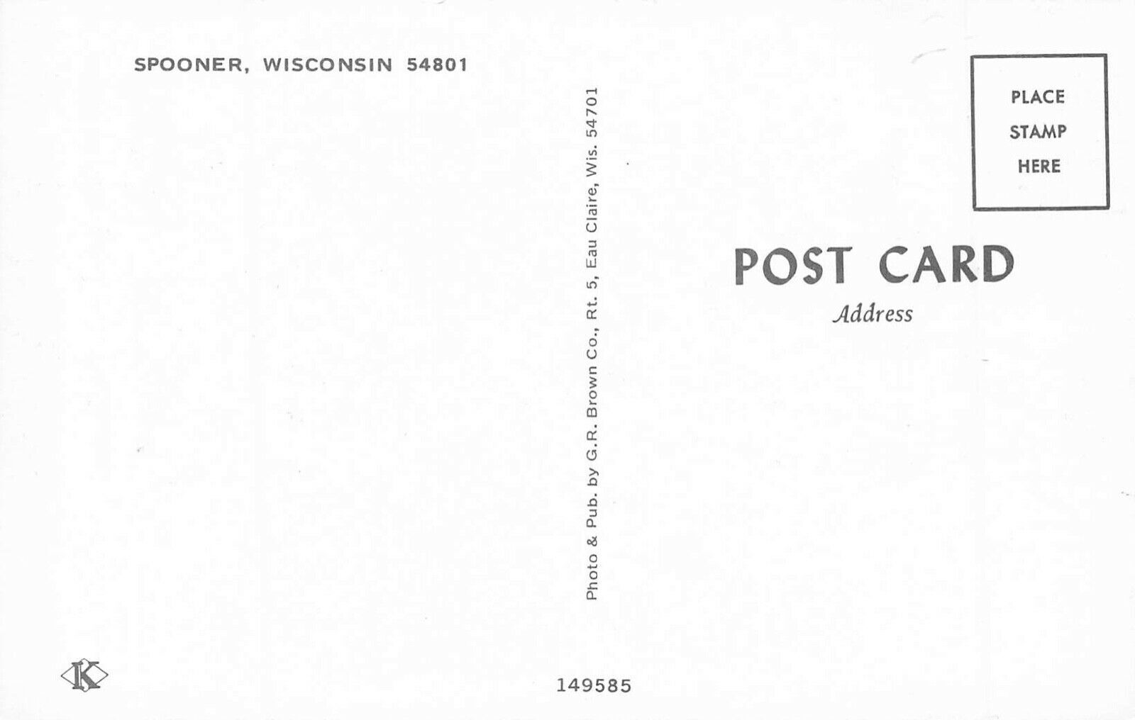 Spooner Wisconsin~Main Street-Pbr Sign-Vw Van-Parking Meters~1960S ...