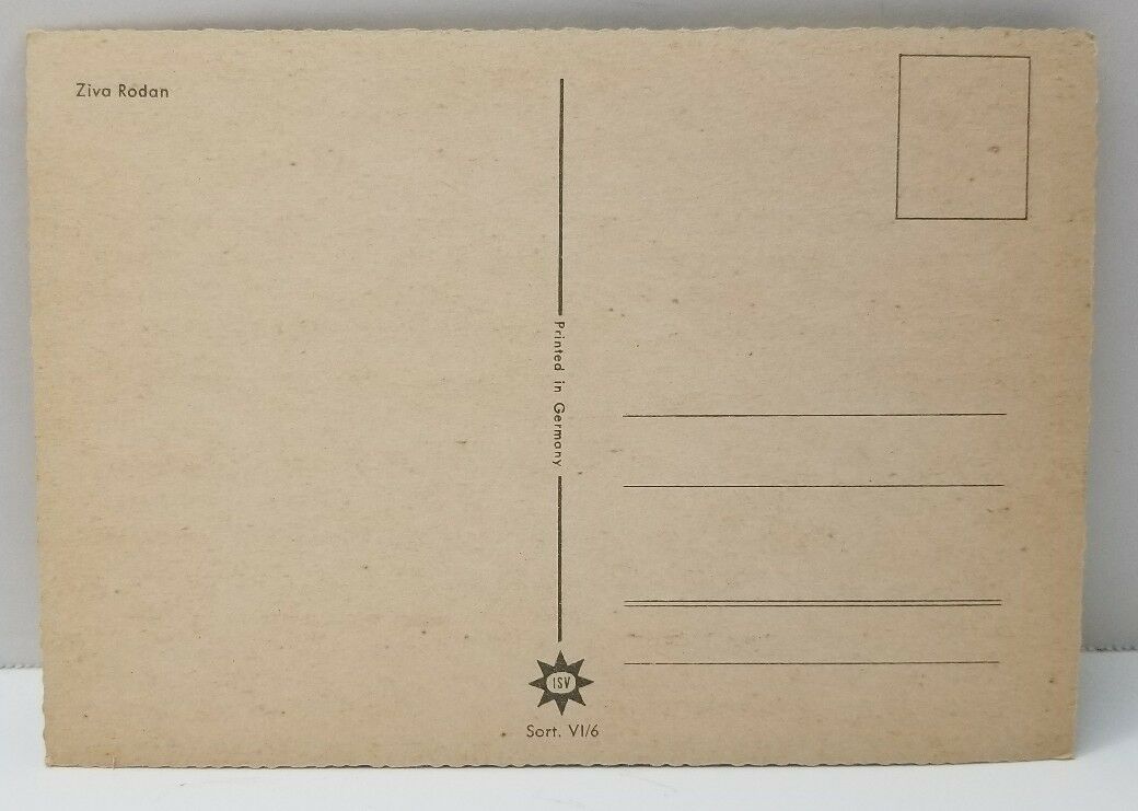 Mid Century Ziva Rodan Swimsuit Pin Up Postcard N11 | Other / Unsorted ...